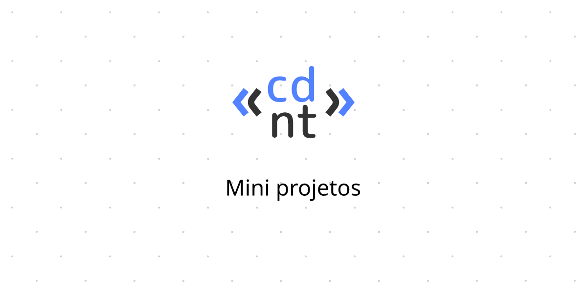 Mini Projetos | Codante.io