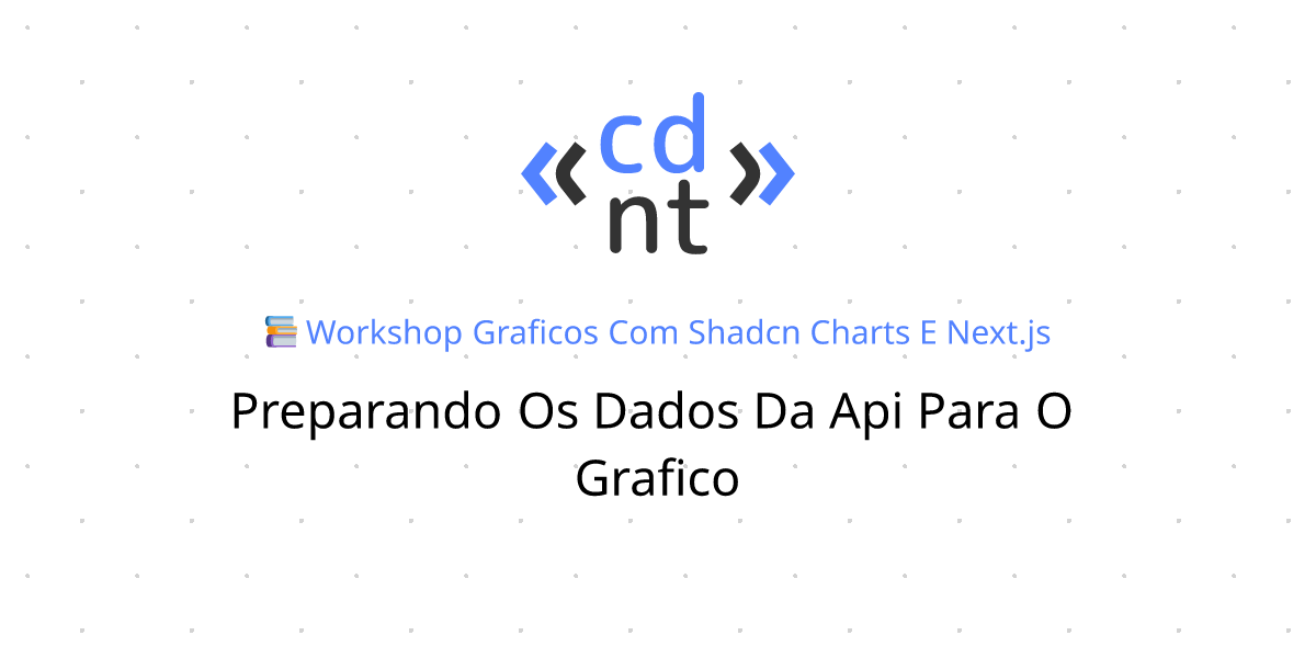 Preparando os dados da API para o gráfico | Gráficos com shadcn charts ...